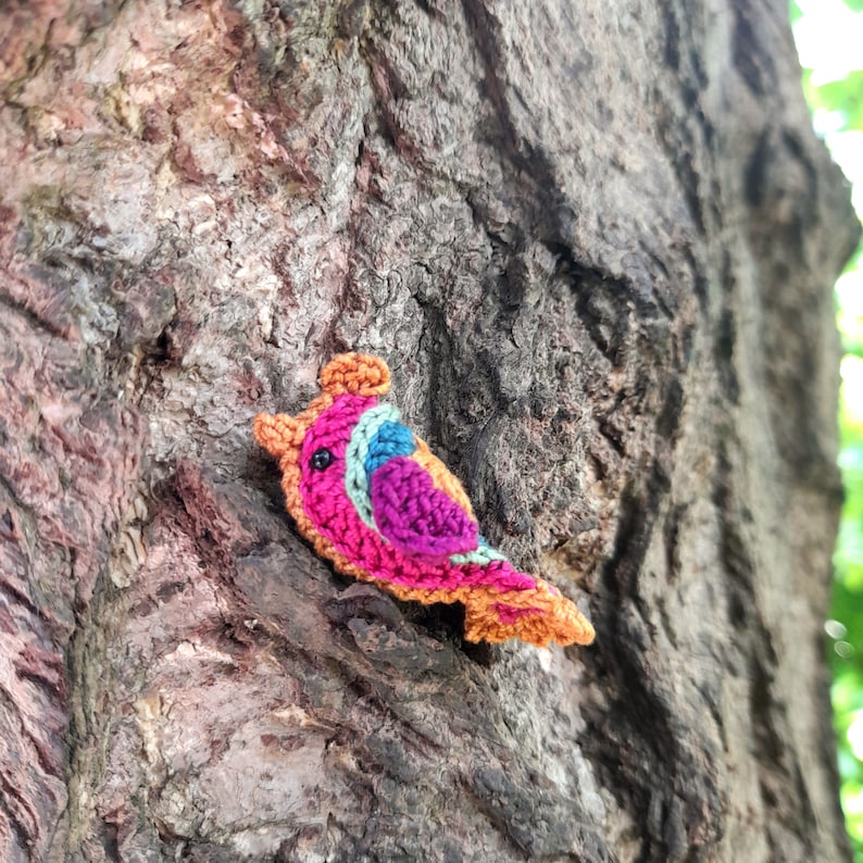 Little Bird Crochet Pattern: Piccolo Bird Decoration (digital Download ...