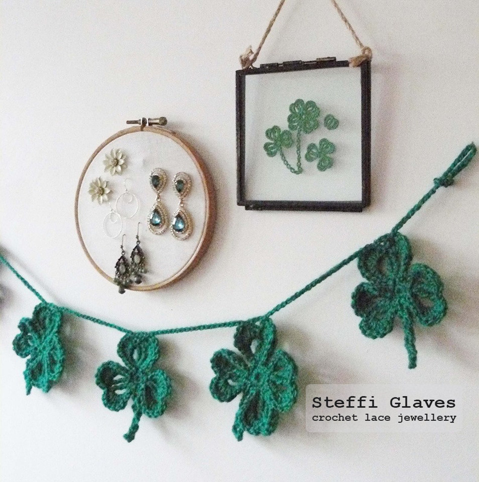 Clover Crochet Pattern Shamrock Crochet Tutorial Clover - Etsy UK