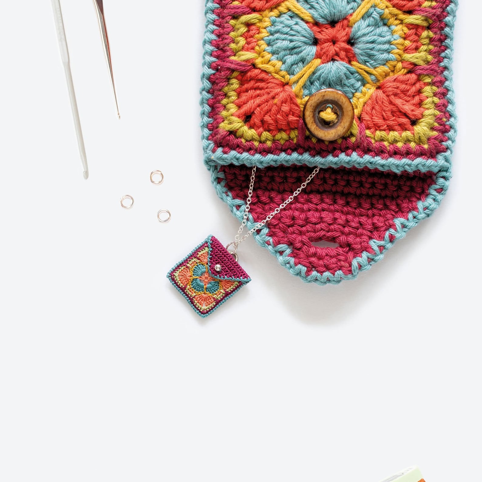 100 Micro Crochet Motifs Patterns and Charts for Tiny Crochet - Etsy UK