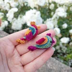 Little Piccolo Bird Crochet Pattern, Bird Decoration Crochet Pattern ...