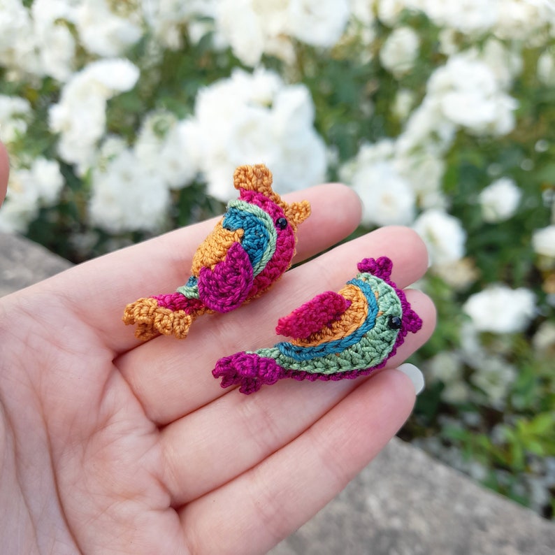 Little Bird Crochet Pattern: Piccolo Bird Decoration (digital Download ...