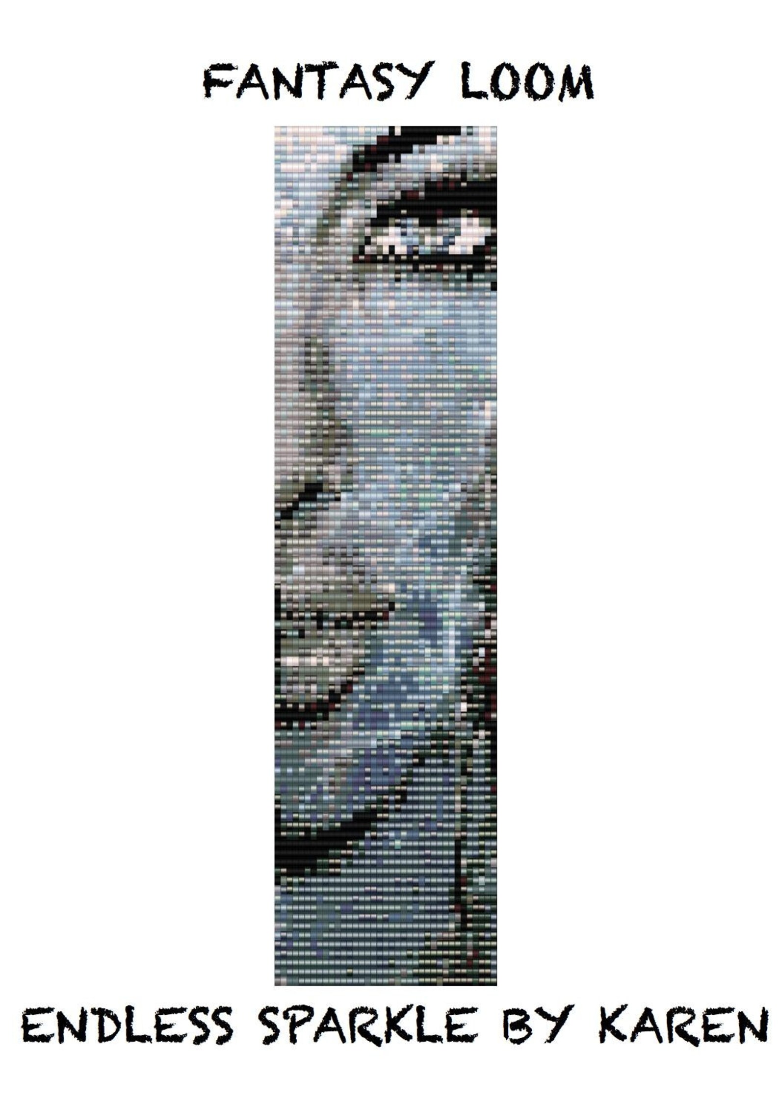 Fantasy Loom Cuff Bracelet Pattern - Etsy UK