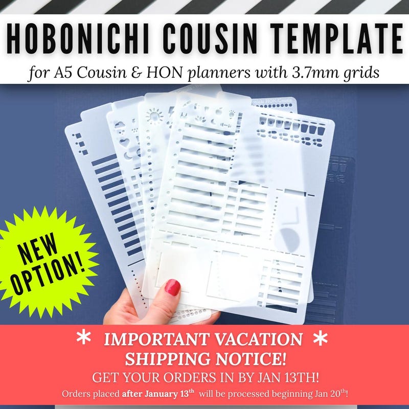 Stencils for Journals A5 - Etsy