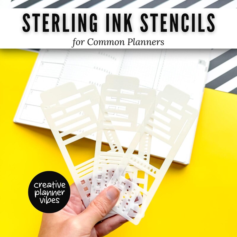 Sterling Ink Common Planner - Etsy UK