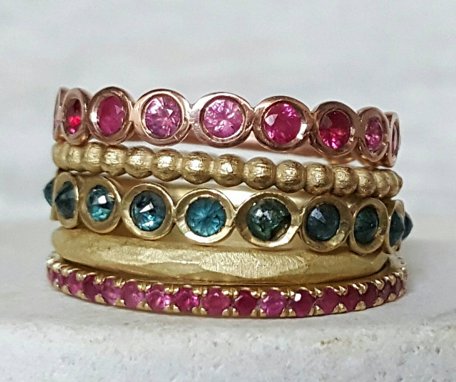 Ruby Infinity Band Ruby Band-ruby Ring-infinity Ring-infinity - Etsy