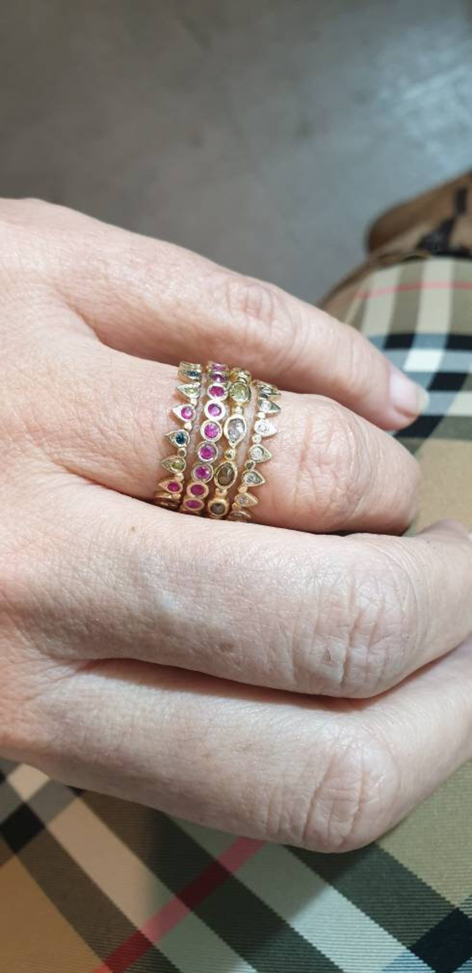 Ruby Infinity Band Ruby Band-ruby Ring-infinity Ring-infinity | Etsy