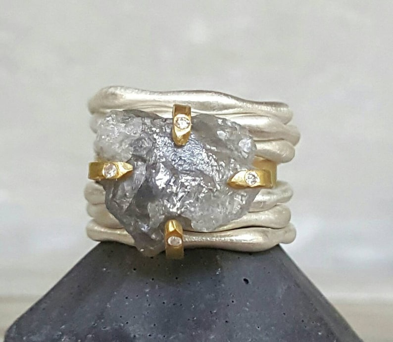 Organic Silver Band-wedding Ring-silver Ring-plain Silver - Etsy