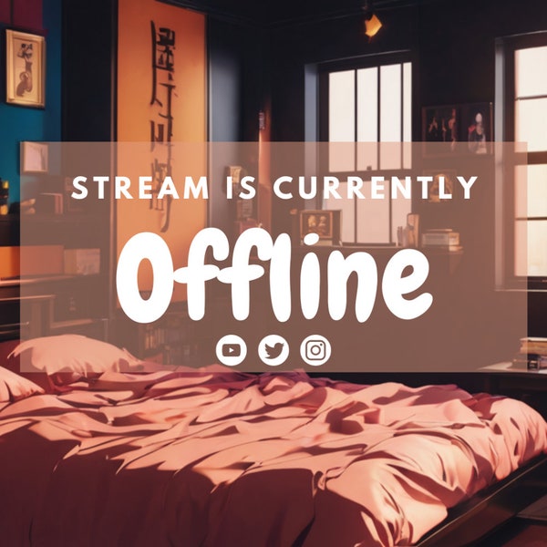 Stream Offline Twitch Screen - Etsy