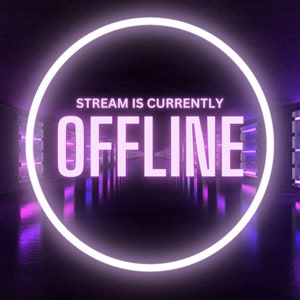 Twitch Offline Screen Twitch Youtube - Space - Galaxy - Gaming - Neon ...