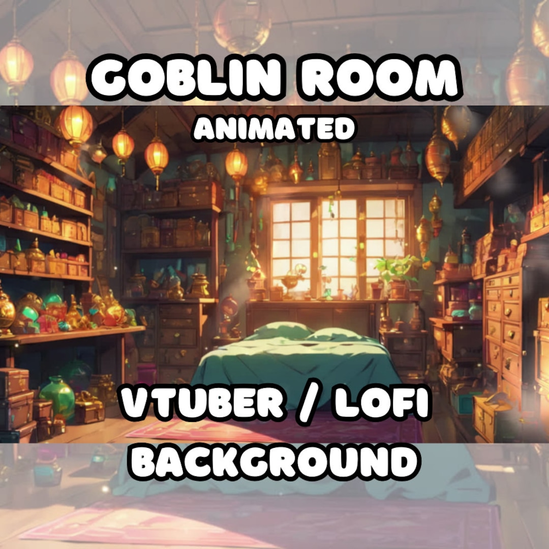 ANIMATED BACKGROUND - Goblin Room, Trinket Treasure, Hoard, Goblin Lair ...