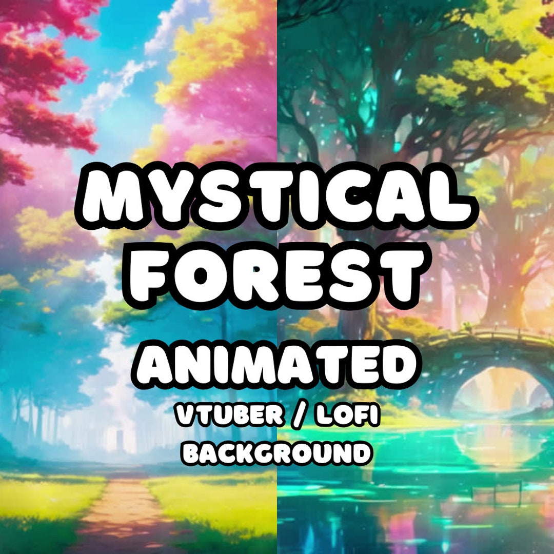 ANIMATED BACKGROUND - Mystical Forest Bundle, Forest Lake (loop, 4k 60 ...