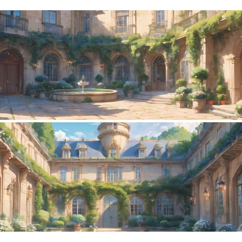 ANIMATED BACKGROUND - Patio Bundle, Garden, Outdoor, Terrace (loop, 4k ...
