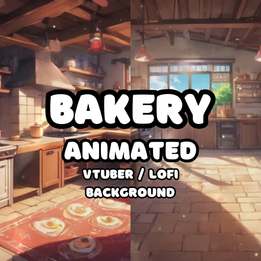 ANIMATED BACKGROUND - Bakery Duo Bundle, Bread, Pastry, Cake Shop (loop ...