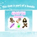 Voodoo Doll Emote / Channel Point / Badge for Twitch Stream Discord ...