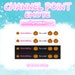 Pumpkin Channel Point / Emote / Badge for Twitch Stream Discord Youtube ...