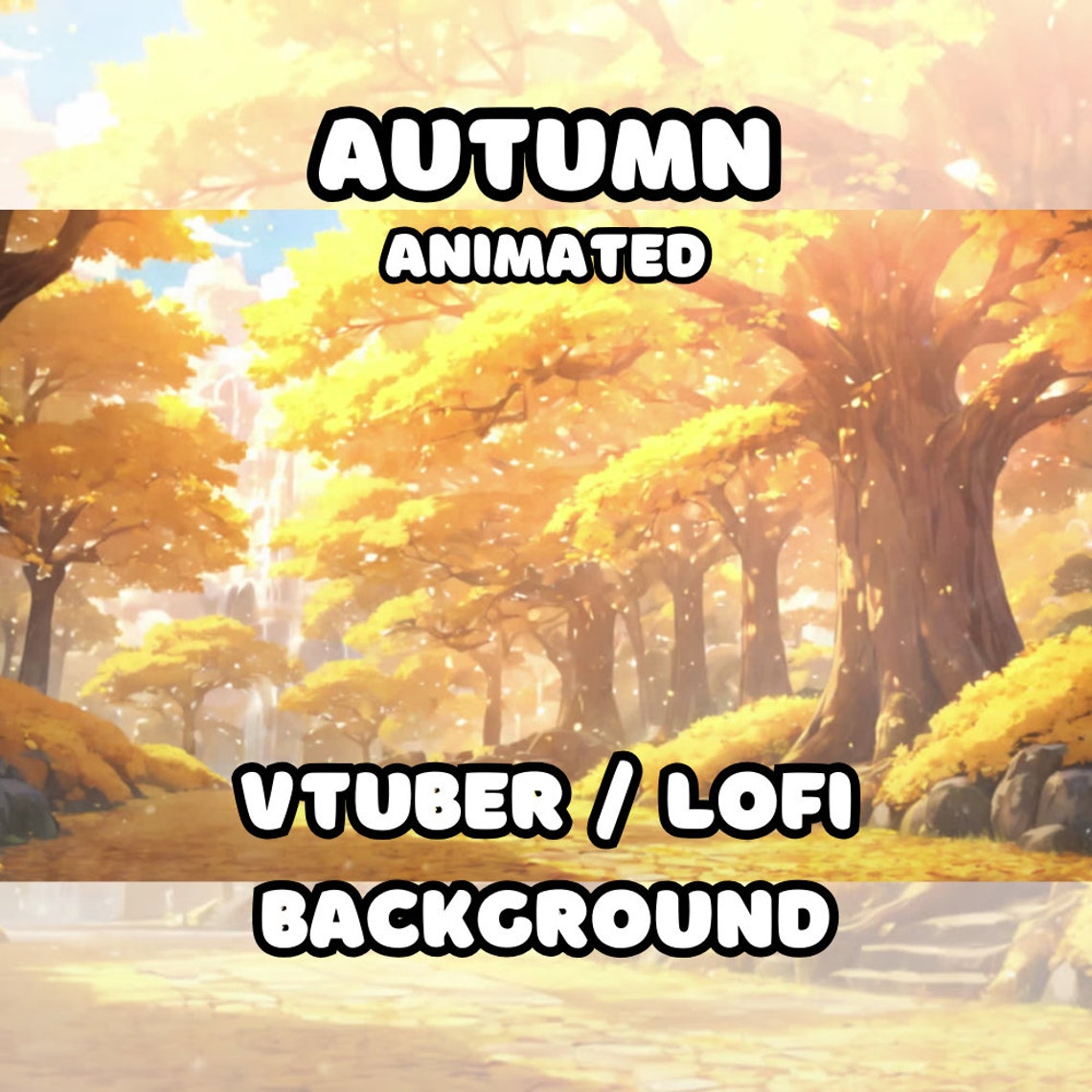 ANIMATED BACKGROUND - Autumn, Golden Leaves, Fall (loop, 4k 60 Fps ...