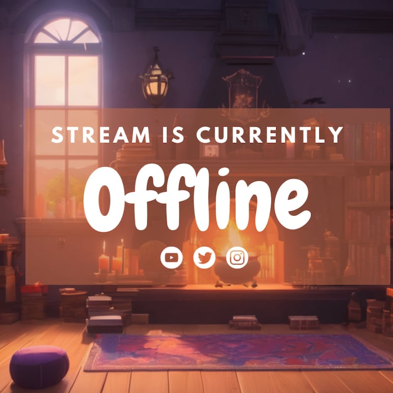 Kick Offline Banner - Etsy