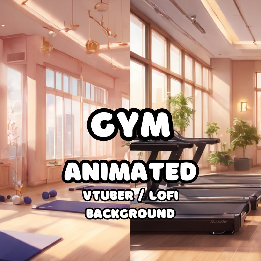 ANIMATED BACKGROUND - Gym Bundle, Pilates, Yoga, Fitness (loop, 4k 60 ...