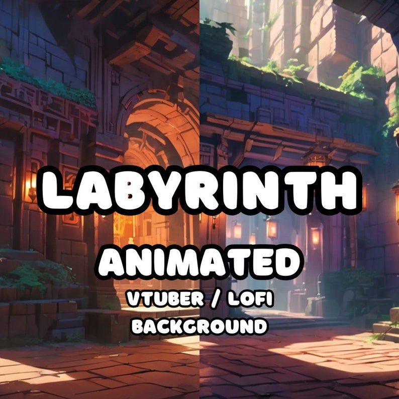 ANIMATED BACKGROUND - Labyrinth Bundle, Maze, Puzzle, Enigma (loop, 4k ...