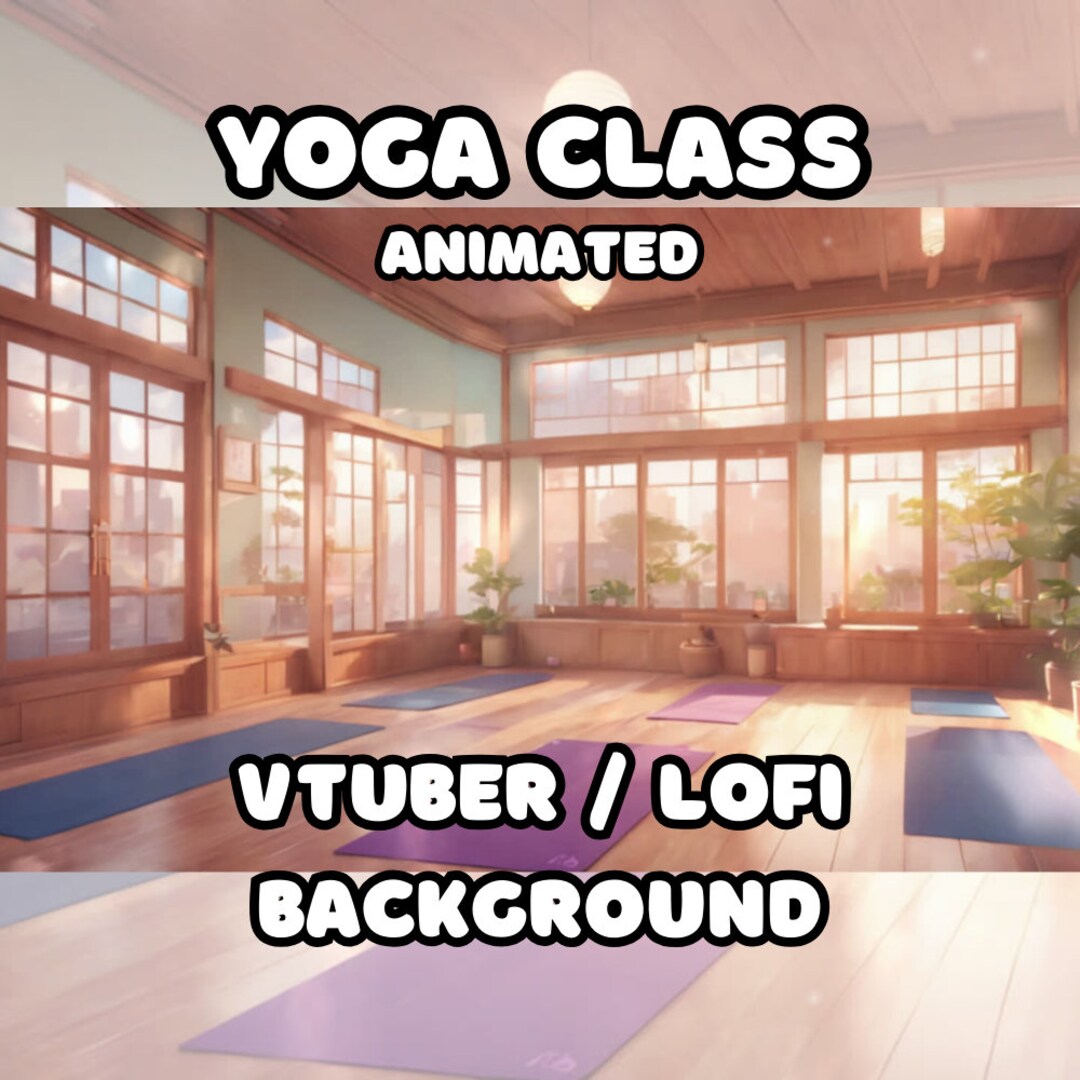 ANIMATED BACKGROUND - Yoga Class , Gym, Workout, Meditation (loop, 4k ...