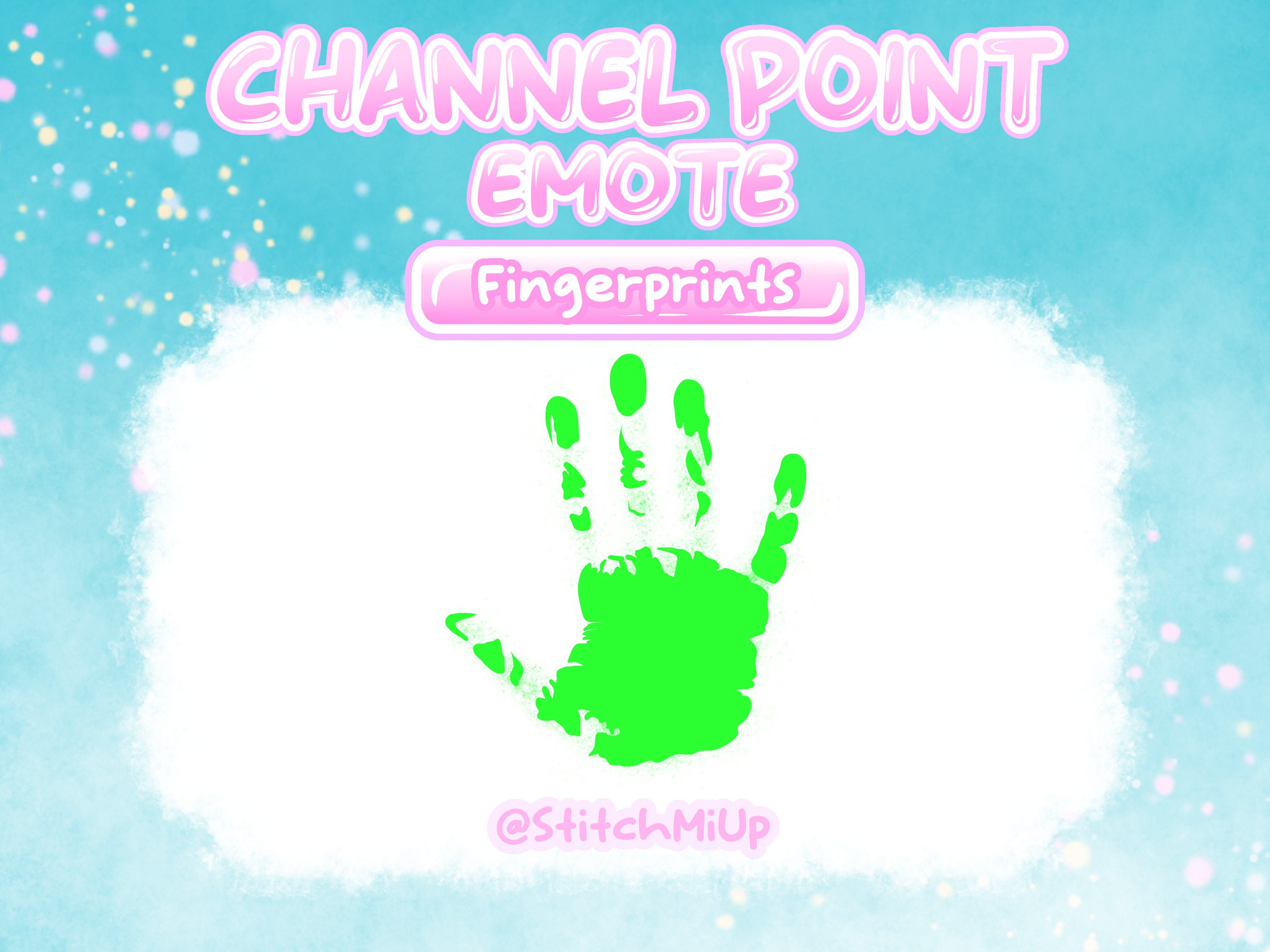 Phasmophobia Fingerprints Emote / Channel Point / Badge for Twitch ...