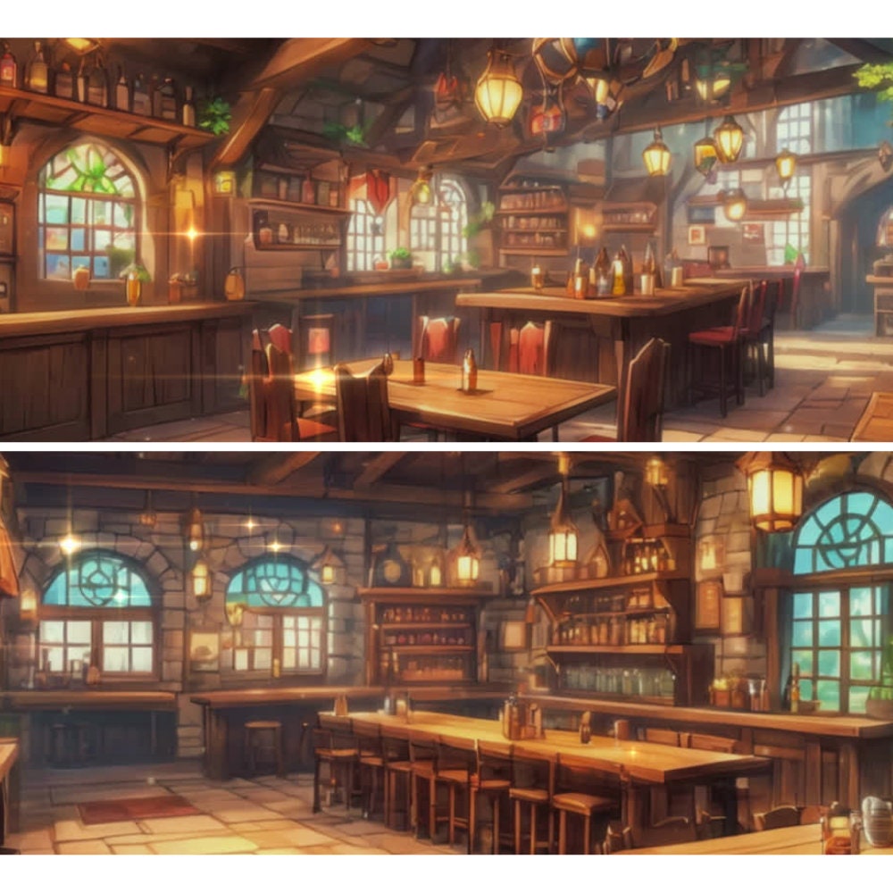 ANIMATED BACKGROUND - Tavern Bundle, Pub, Bar, Establishment (loop, 4k ...