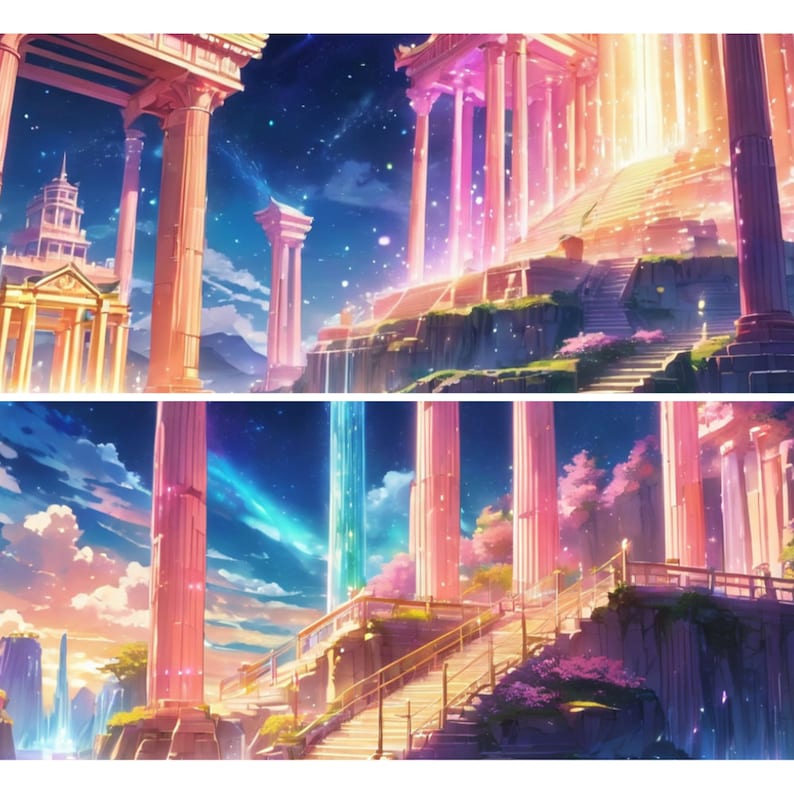 ANIMATED BACKGROUND - Acropolis Bundle, Ancient Greek, Athens (loop, 4k 60 Fps) VTUBER / Lo - Fi ...
