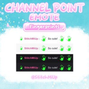 Phasmophobia Fingerprints Emote / Channel Point / Badge for Twitch ...
