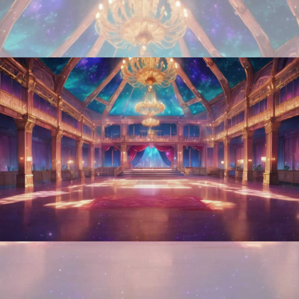 ANIMATED BACKGROUND Ballroom, Dance Floor, Palace loop, 4k 60 Fps ...