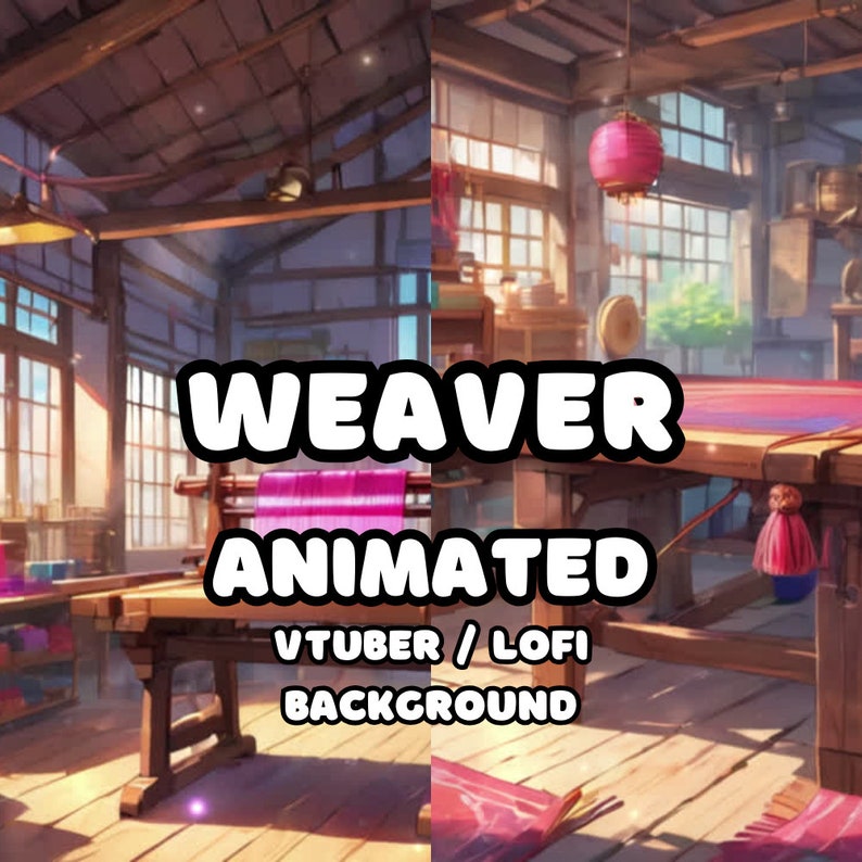 ANIMATED BACKGROUND - Weaver Bundle, Clothing Store (loop, 4k 60 Fps ...
