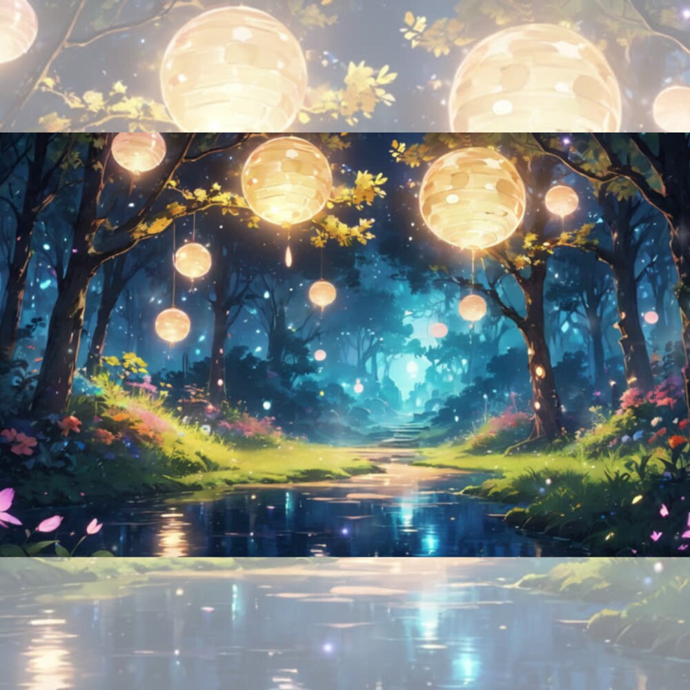 ANIMATED BACKGROUND - Fairy Lake, Swamp, Magical (loop, 4k 60 Fps ...