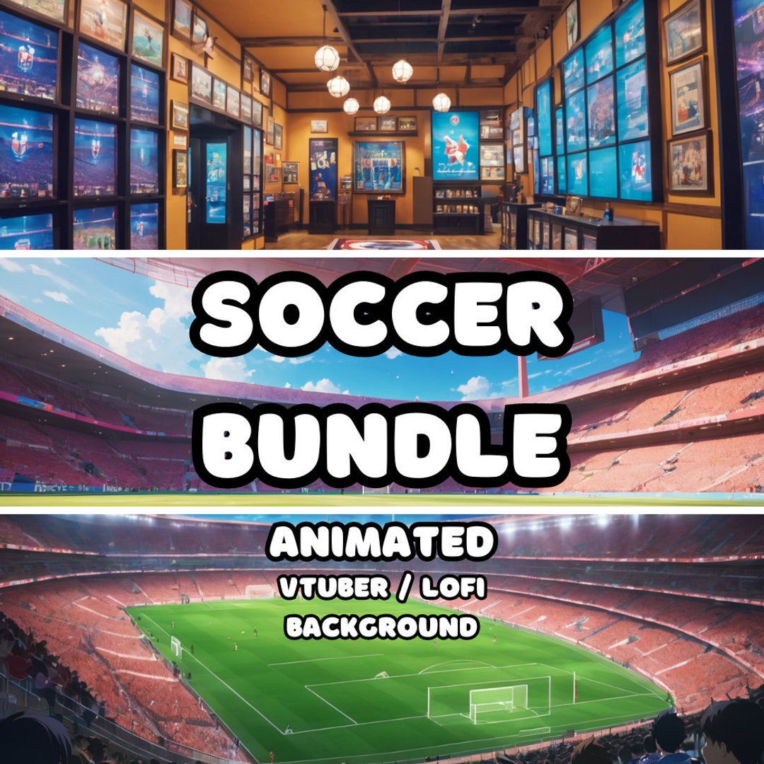ANIMATED BACKGROUND - Soccer Bundle / Football / Sports (loop, 4k ...