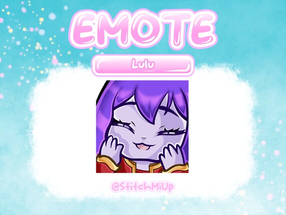 Lulu Emote l League of Legends Emote Twitch Stream Discord - Etsy France