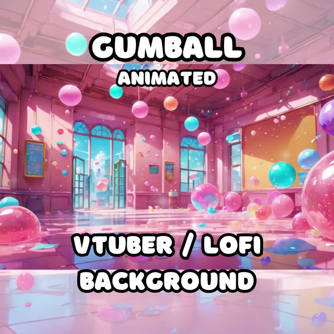 ANIMATED BACKGROUND - Gumball, Colorful Room, Playful, Candy Chamber ...