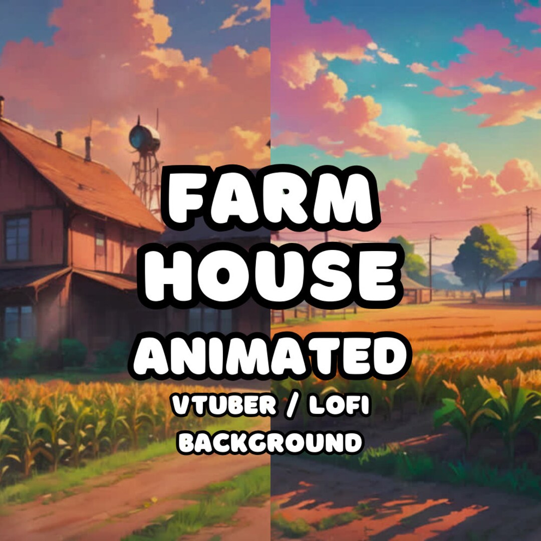 ANIMATED BACKGROUND - Farm House Bundle, Farm Background (loop, 4k 60 ...