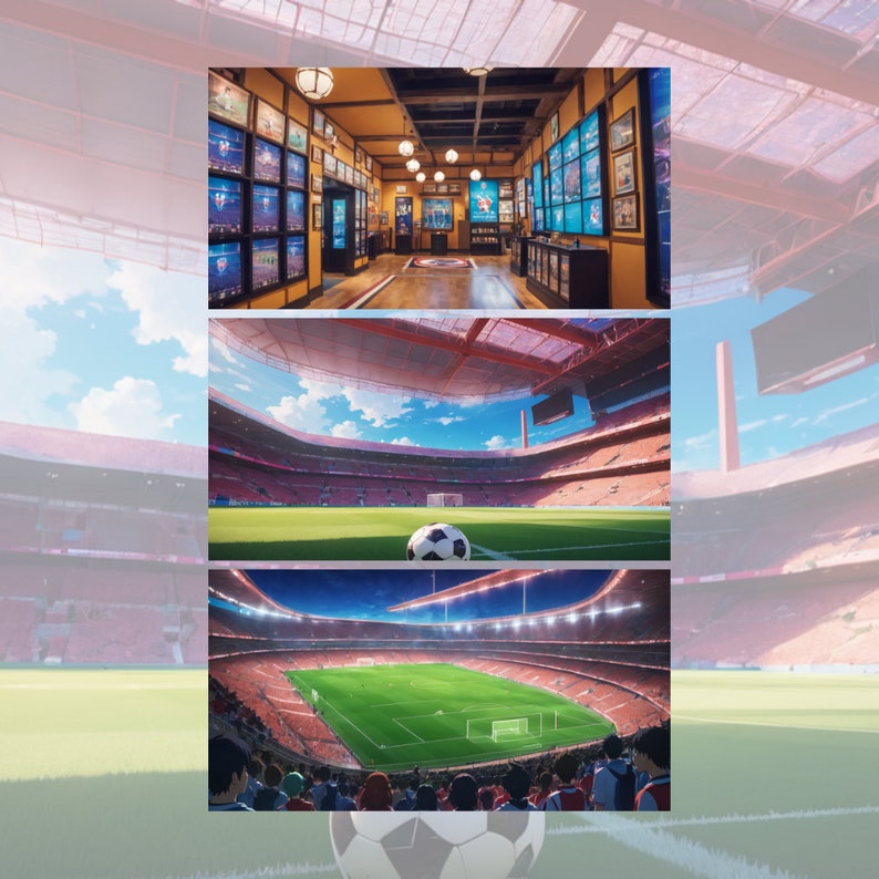 ANIMATED BACKGROUND - Soccer Bundle / Football / Sports (loop, 4k ...