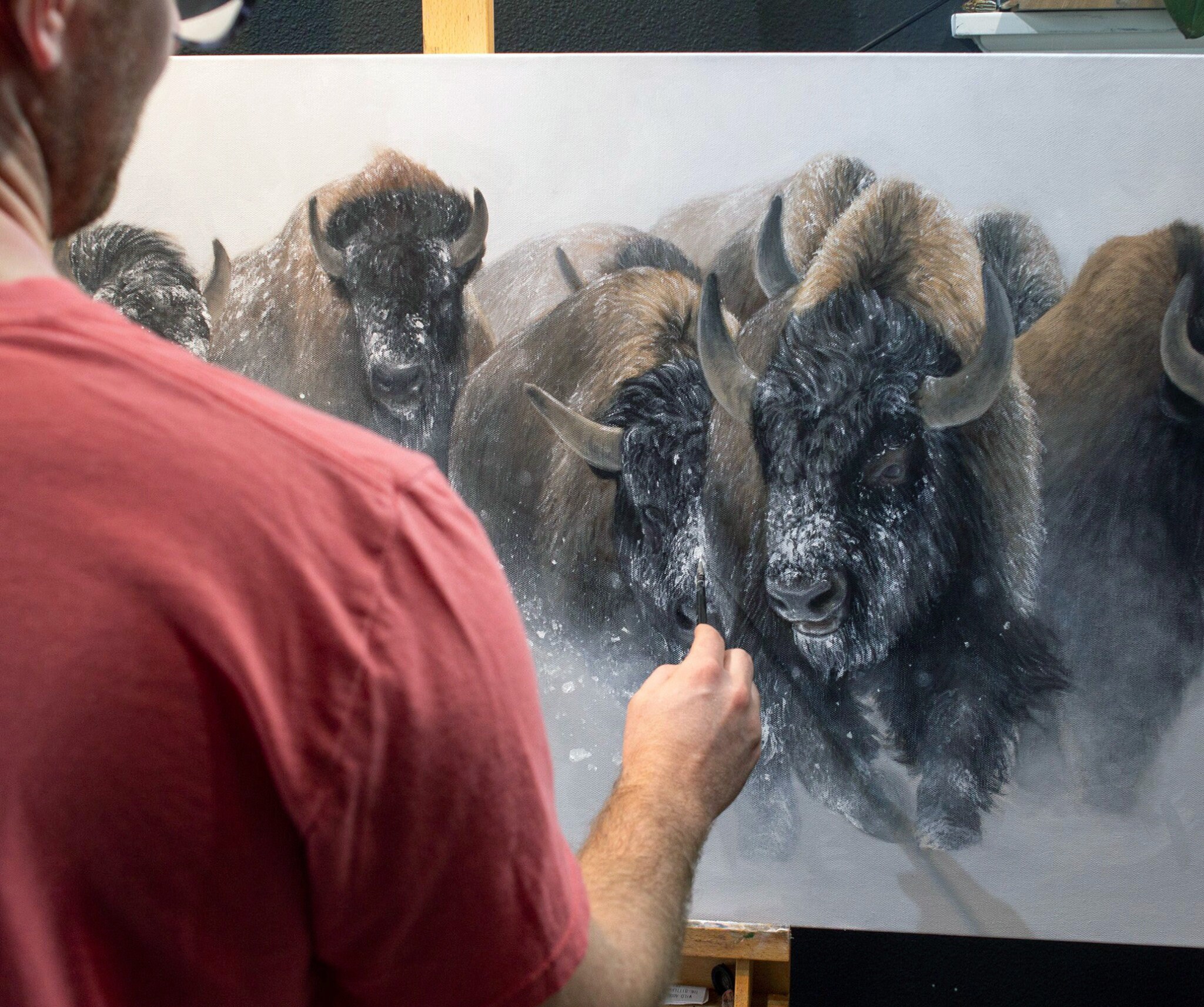 The Thundering Herd Limited Edition North American Bison | Etsy