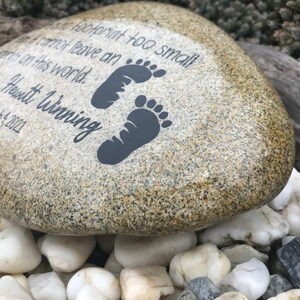 Child Loss Memorial Stone. Parent Loss of Child. Remembrance Garden ...