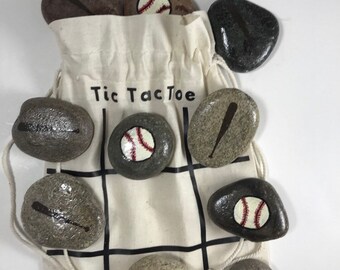 Baseball Tic Tac Toe | Etsy