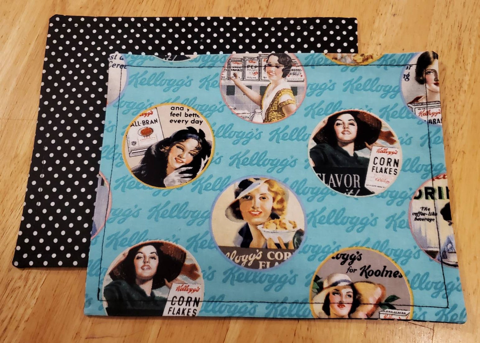 Kelloggs Cereal Snack Mats Set of 2 8 10 - Etsy