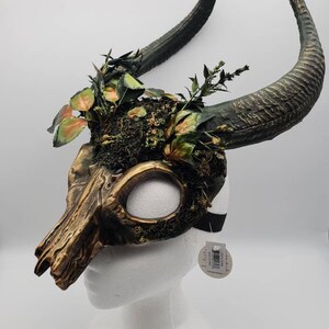 Ancestral Demon Mask Horned Woodland Fairy Shaman Witch Doctor - Etsy