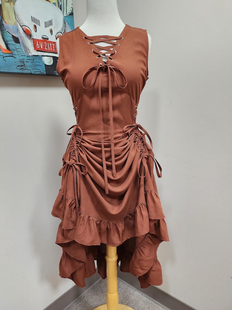 Cottagecore Dress With Pockets (100% Rayon) Renn Faire, Festival ...