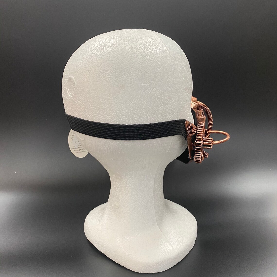 Copper Gas Mask | Steampunk Tubes Gears Respirator Cosplay Dieselpunk ...