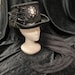 Ladies' Top Hat With Veil and Cameo Victorian Gothic Vampire Halloween ...