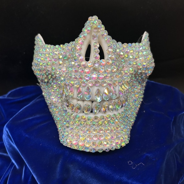 Half Skull Mask - Etsy