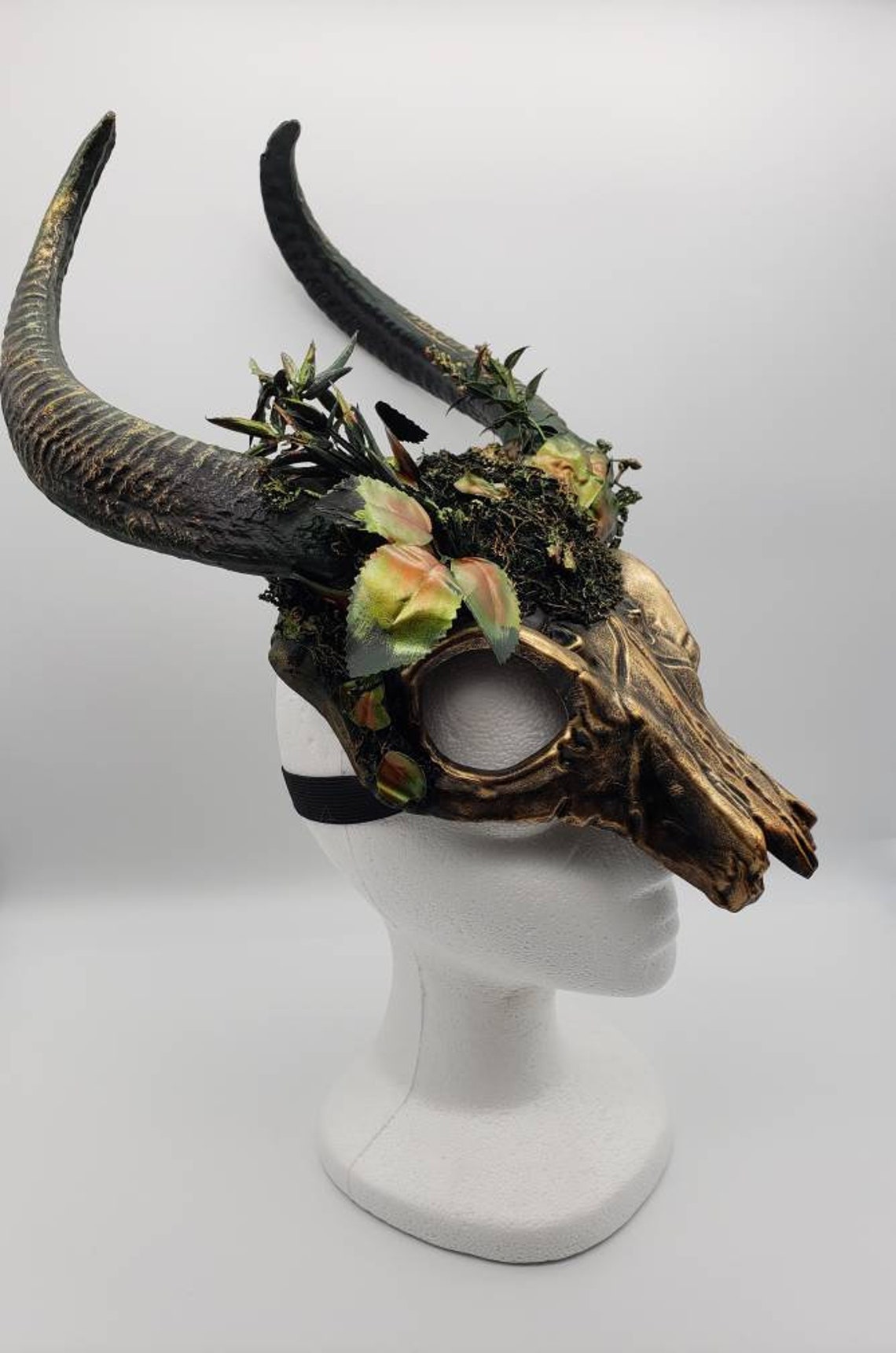 Ancestral Demon Mask Horned Woodland Fairy Shaman Witch Doctor - Etsy