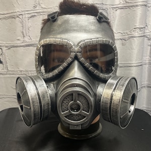 Gold Gas Mask | Steampunk Post Apocalyptic Diesel Punk Fantasy Cosplay ...