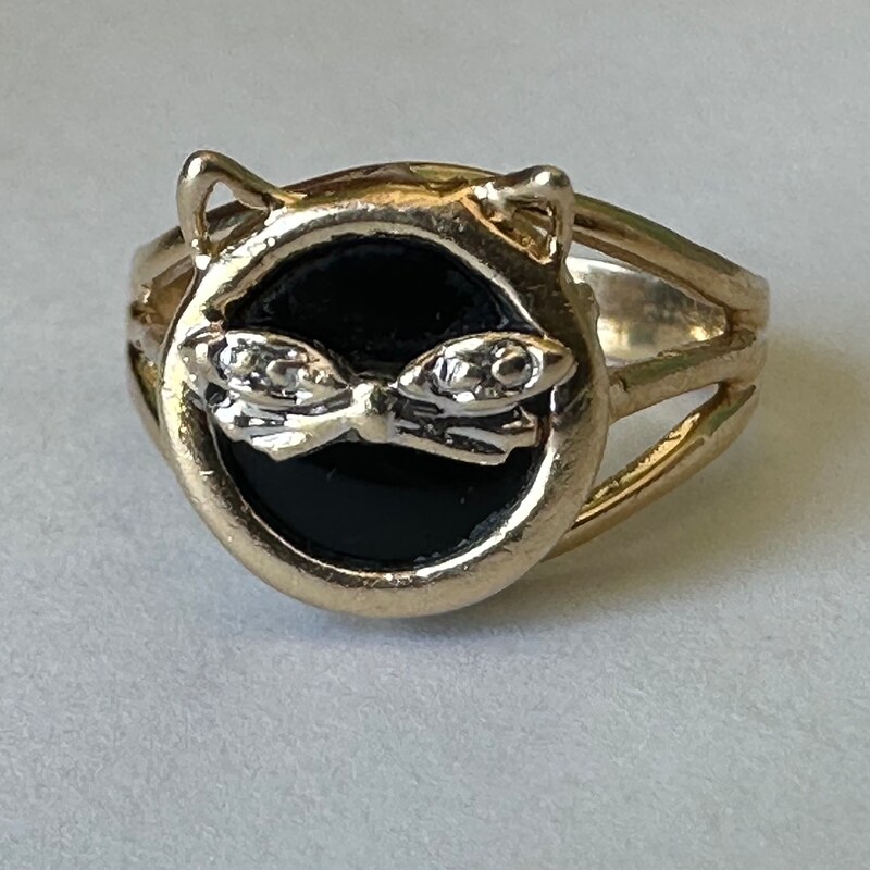 Cat Ring - Etsy