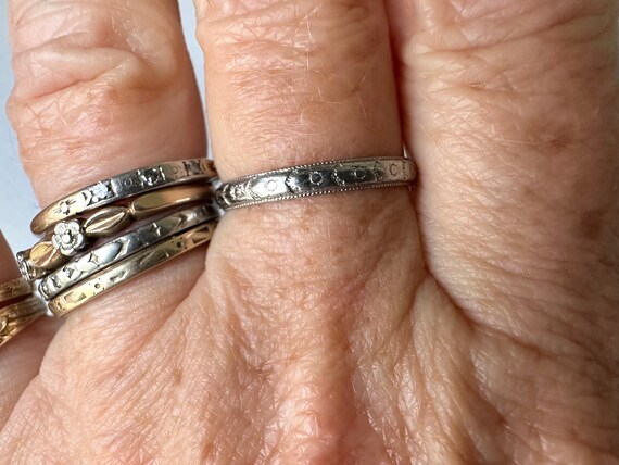 Orange blossom wedding band store