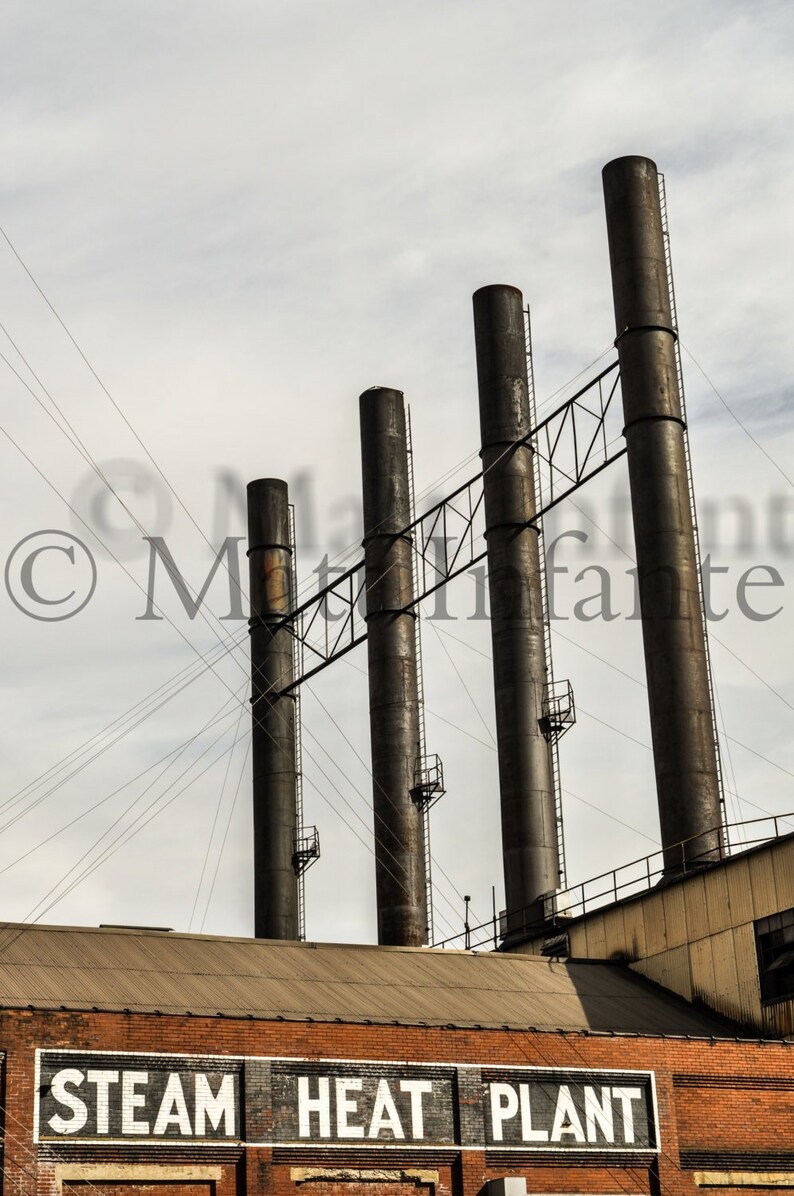 Steam Plant Youngstown, OH, Industrial Mill Factory - Etsy